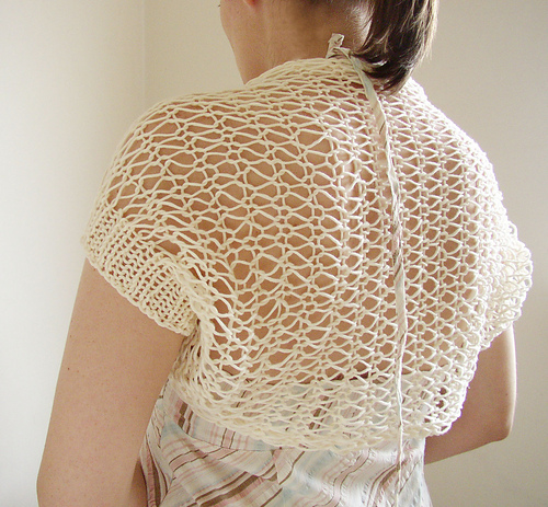 Ravelry: Cotton Lace Summer Shrug pattern by Siobhan Brown