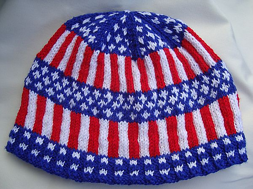 Ravelry: Star spangled cap pattern by Sandra Jäger
