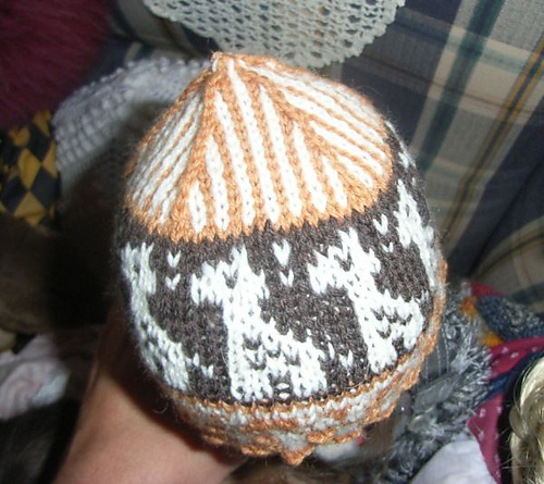 Ravelry: Giraffe kids beanie pattern by Sandra Jäger