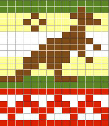 Ravelry: kangaroo chart pattern by Sandra Jäger