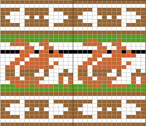 Ravelry: Squirrel Chart pattern by Sandra Jäger