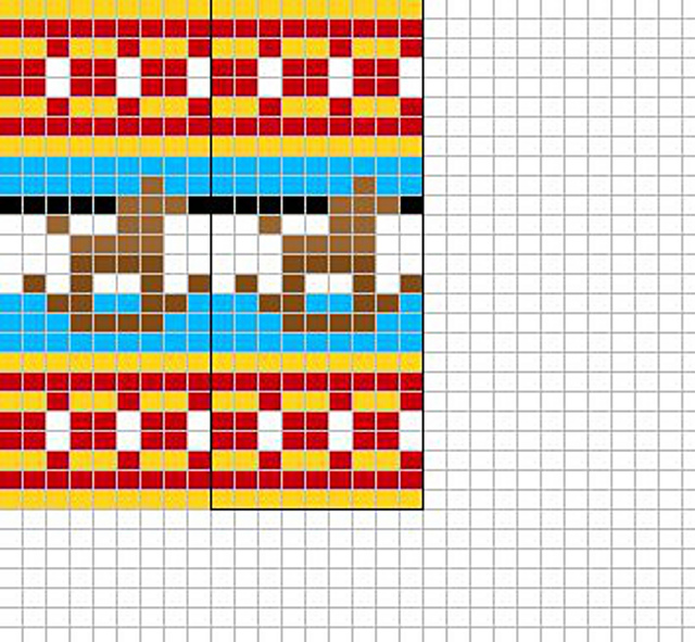 Ravelry: Rocking horse chart pattern by Sandra Jäger