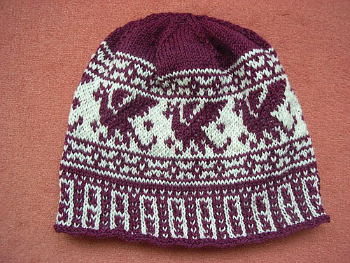 Ravelry: Red Dragon Beanie pattern by Sandra Jäger