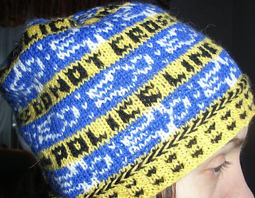 Ravelry: Crime scene long beanie pattern by Sandra Jäger