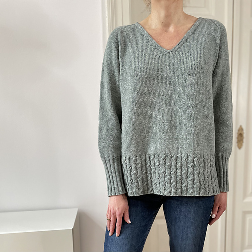 Ravelry: Saba Pullover pattern by Christina Körber-Reith