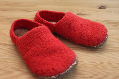 Ravelry: Sassy Slippers - Felted Seamless Shoes pattern by Marianne Mueller