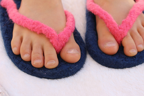 Ravelry: Summer Flippers - Felted Flip-Flop Slippers pattern by ...