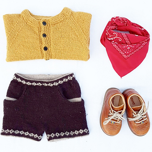 Ravelry: Bunadsshorts/Norwegian Shorts pattern by Tina Hauglund