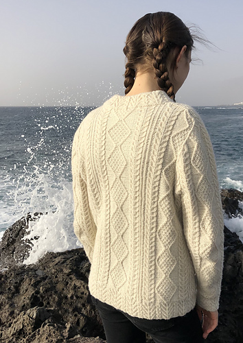 Ravelry: #22 - America's First Aran pattern by Elizabeth Zimmermann