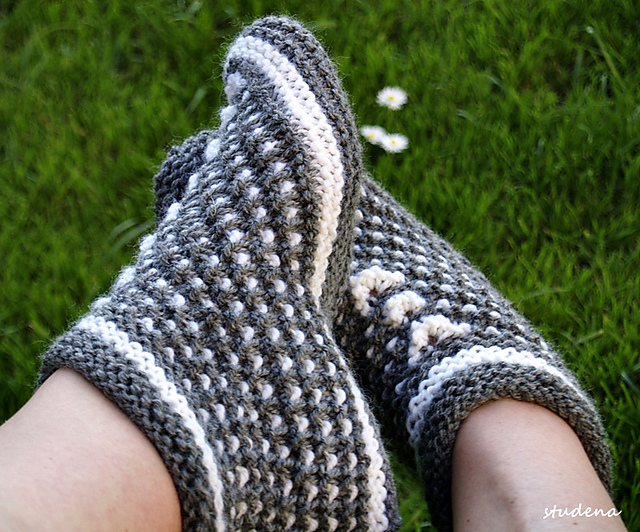 Ravelry: studena's Bosnian slippers