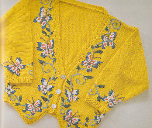 Ravelry: Butterfly Cardigan pattern by Sue Bradley Design