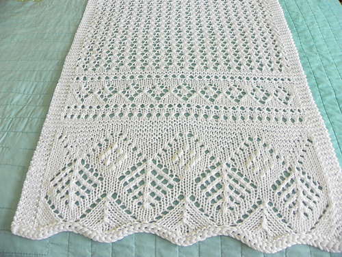 Ravelry: White Diamonds pattern by Sue Fischer