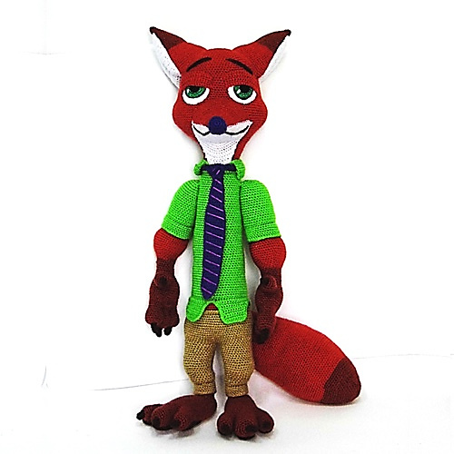 Ravelry: Nick Wilde pattern by Gretel Crespo