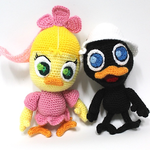 Ravelry: Calimero and Priscilla pattern by Gretel Crespo
