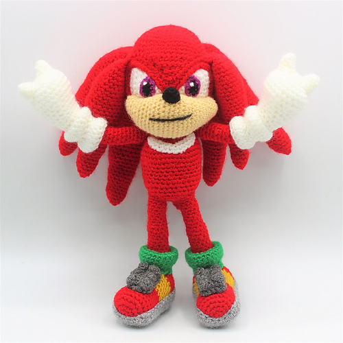 Ravelry: Knuckles (Sonic the Hedgehog) pattern by Gretel Crespo