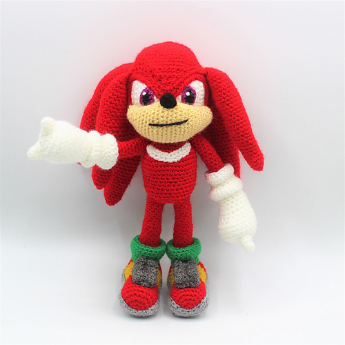 Ravelry: Knuckles (Sonic the Hedgehog) pattern by Gretel Crespo
