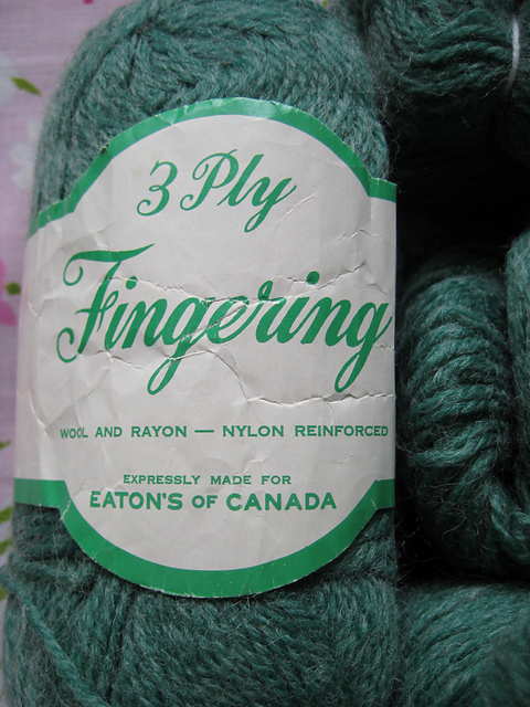 Ravelry: Eaton's Yarn 3 Ply Fingering