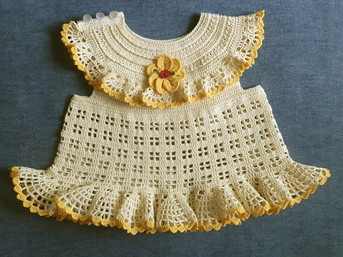 Ravelry: Newborn Baby Girl Dress Set pattern by Annette Sanko