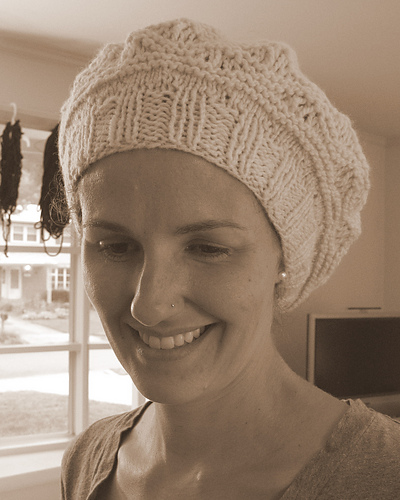 Ravelry: Drop Stitch Tam pattern by Jessica Kropf