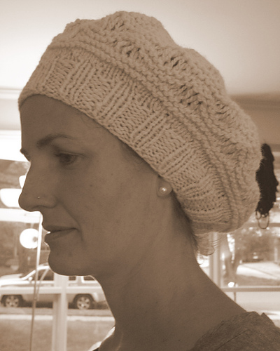 Ravelry: Drop Stitch Tam pattern by Jessica Kropf