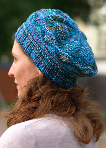 Ravelry: Drop Stitch Tam pattern by Jessica Kropf