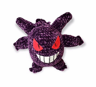 Ravelry: Gengar Pokémon Plushie pattern by Summer Brunton-Elliott