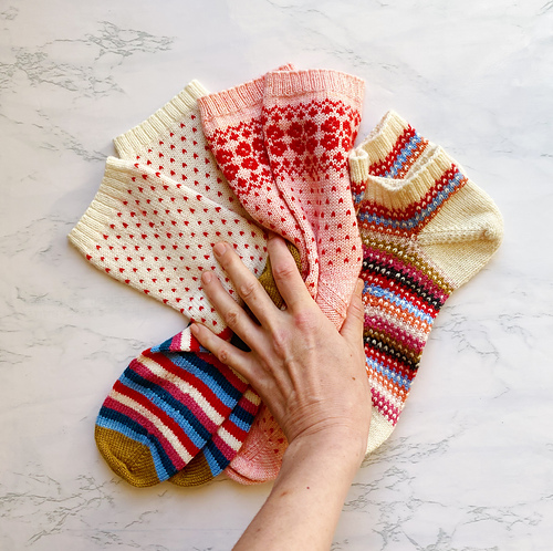 Ravelry: Midwinter Socks Set pattern by Summer Lee
