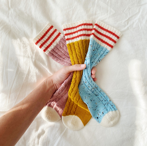 Ravelry: Cider House Socks pattern by Summer Lee