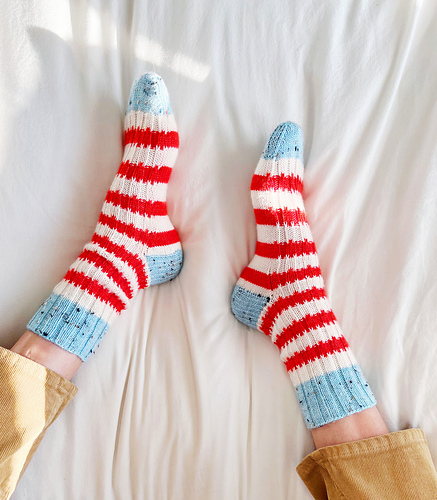 Ravelry: The Slip Rib Socks pattern by Summer Lee