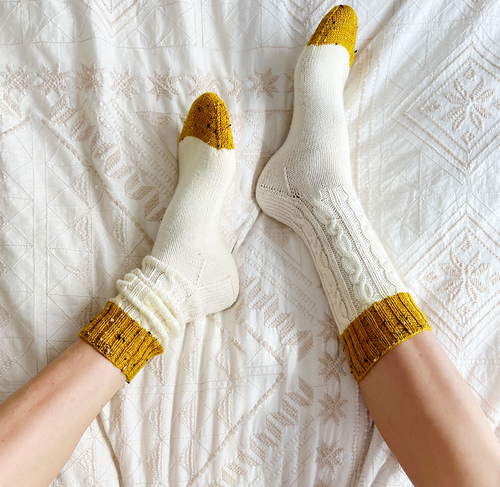 Ravelry: The Slouch Sock Set pattern by Summer Lee