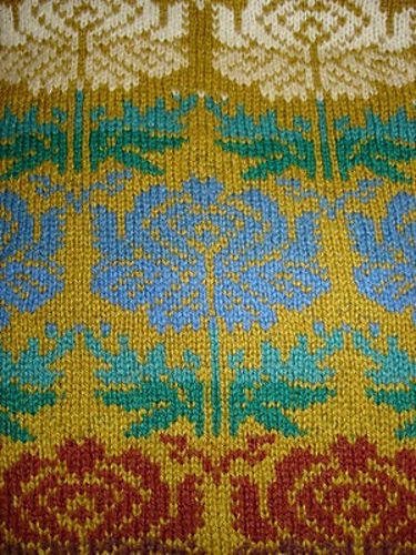 Ravelry: Yellow Cardigan with Flowers (page 156) pattern by Solveig Hisdal