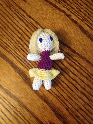 Ravelry: Aurora Mini Doll pattern by Alexandra Chmiel