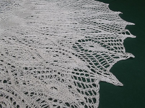 Ravelry: Sirin Bird shawl pattern by Natalia Sha