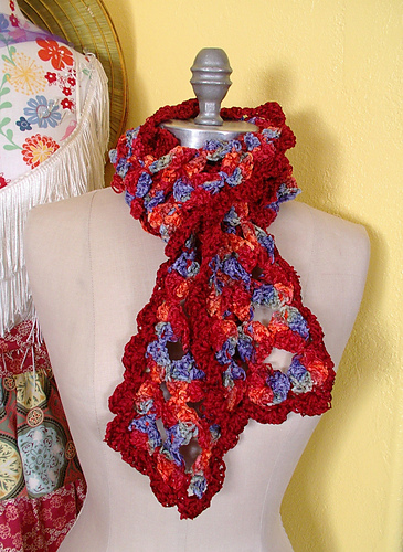 Ravelry: Carnival Scarf pattern by Wendy Harbaugh