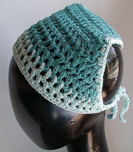 Ravelry: Triangle Hair Scarf pattern by Wendy Harbaugh