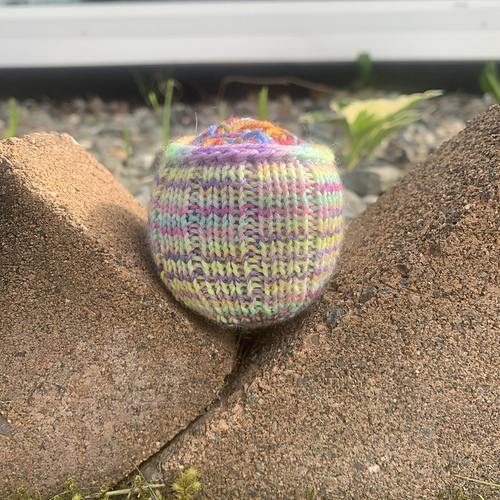 Ravelry: Mini Yarn Cozy (Knit) pattern by Knitty Natty