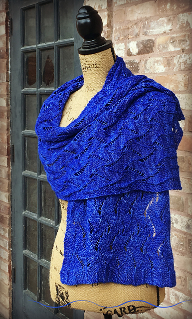 Ravelry: Brazos River Wrap pattern by Petra Wright