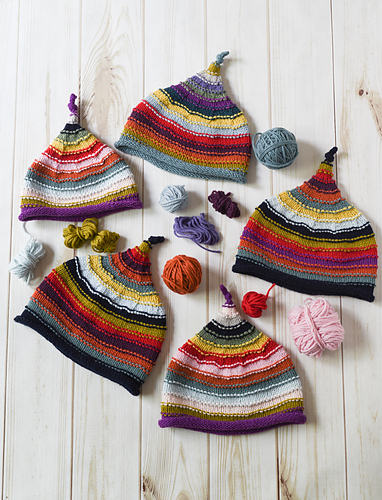 Ravelry: Stripey Point Hat pattern by Susan B. Anderson