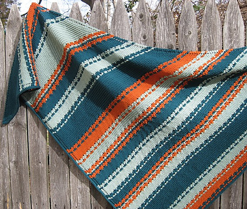 Ravelry: Winter Sunset Shawl pattern by Susanna IC