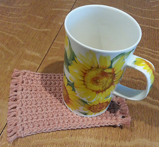 Ravelry: basic mug rug pattern by Susan Sands
