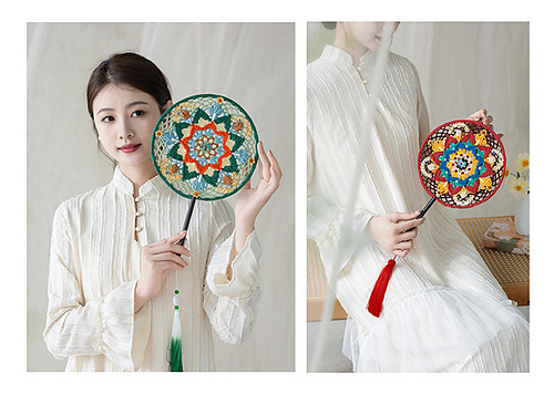 Ravelry: Perfect Chinese Fan pattern by Susan's family