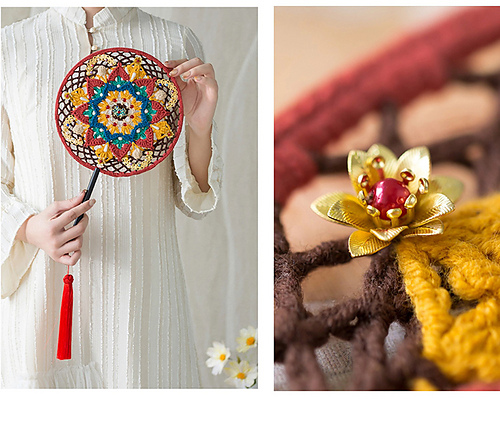 Ravelry: Perfect Chinese Fan pattern by Susan's family
