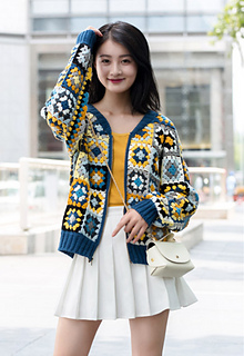 Ravelry: Granny Square Jacket pattern by Susan's family