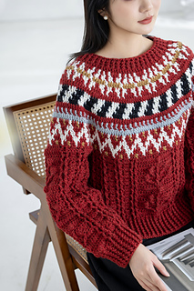 Ravelry: Bingo Yoke pattern by Susan's family