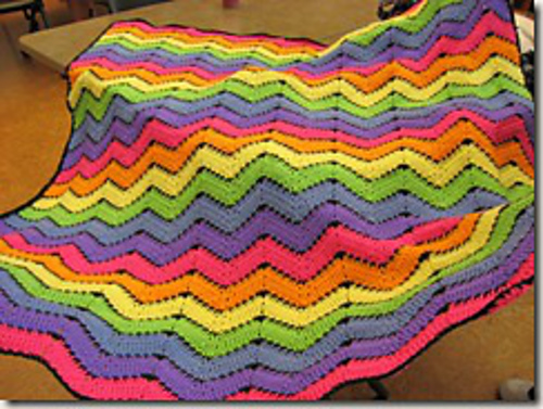 Ravelry: Rainbow Ripple pattern by Carole Prior