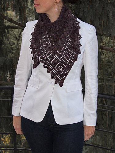Ravelry: Brandywine Shawl pattern by Rosemary (Romi) Hill