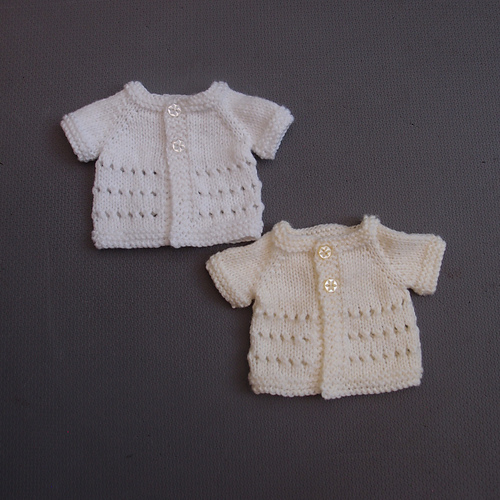 Ravelry: Little Jay - Premature Baby Cardigans pattern by marianna mel