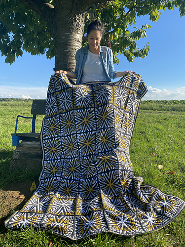 Ravelry: Starshine Afghan pattern by Susanne Anacker