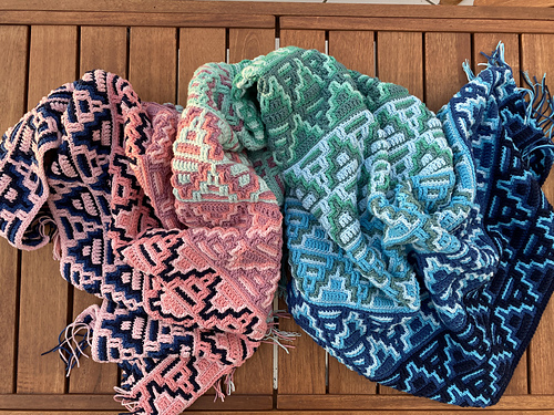 Ravelry: Color me HAPPY - mosaic pattern by Susanne Anacker