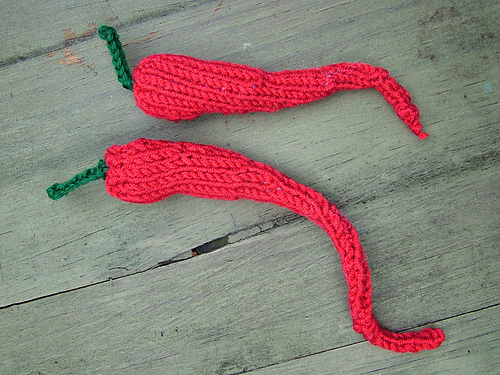 Ravelry: Chilli pepper pattern by Susie Johns